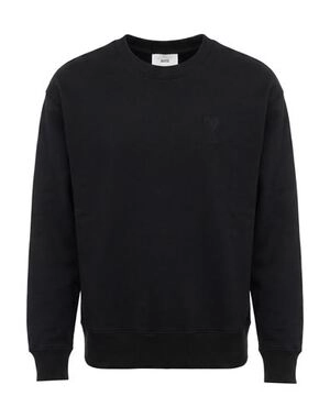 AMI Paris Sweatshirt Size Cotton, Polyester - Black