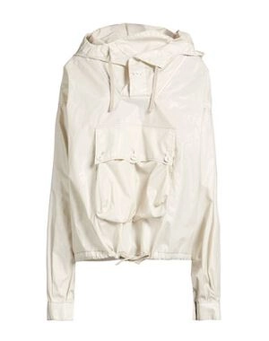 MAISON MARGIELA MAISON MARGIELA Cotton And Polyurethane Anorak Jacket Ivory