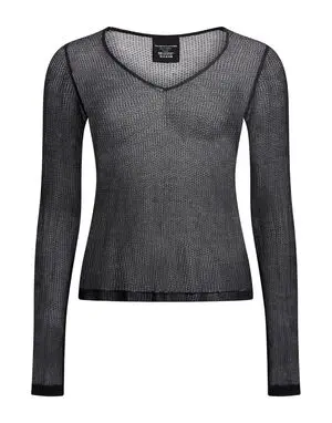 Majestic Filatures Micro Modal Cashmere V-neck Long Sleeve Top