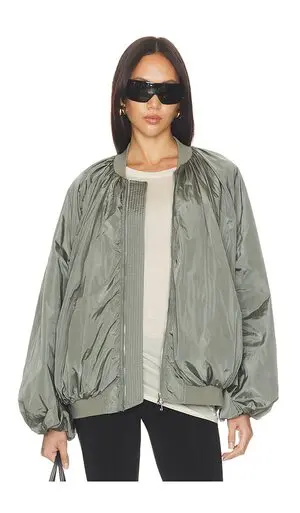 AGOLDE Raffi Bomber Jacket - Fern