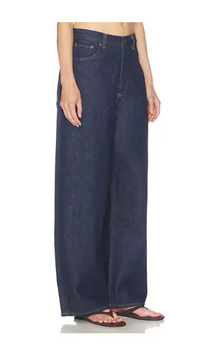 AGOLDE Rounded Baggy Jeans In Blue