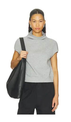 THE GARMENT Glam Tee In Light Grey - Gray