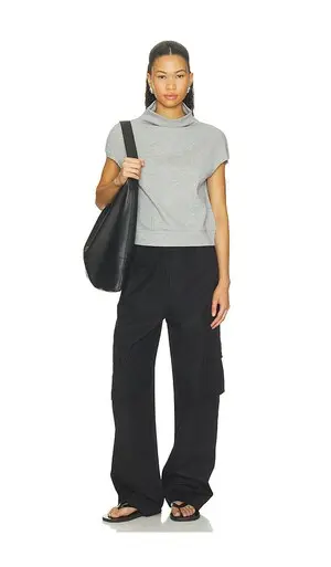 THE GARMENT Glam Tee In Light Grey