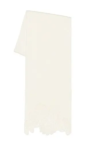 Zimmermann Merino Lace Scarf - Cream