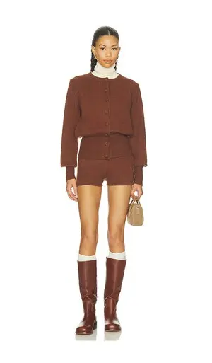 ALL THE WAYS Belle Short Set - Brown