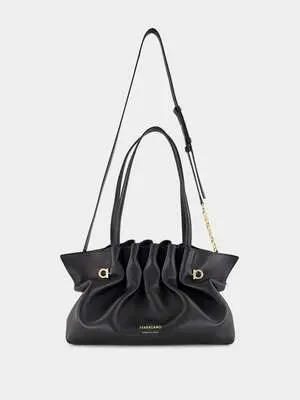 FERRAGAMO Medium Soft-bag - Black