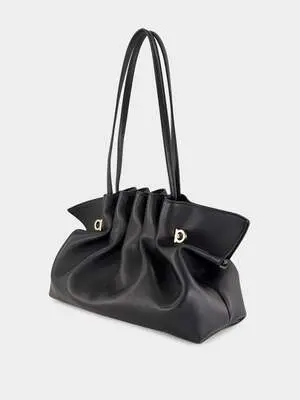 FERRAGAMO Medium Soft-bag - Black