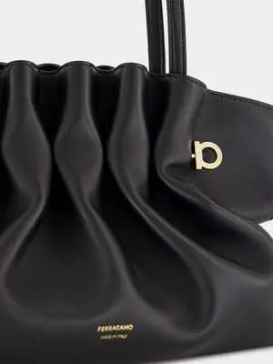 FERRAGAMO Medium Soft-bag - Black