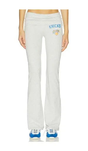HYPE AND VICE Knicks Foldover Pant In Grey