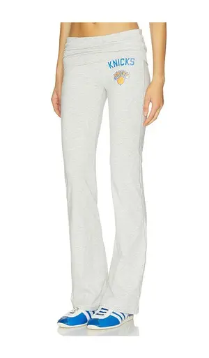 HYPE AND VICE Knicks Foldover Pant In Grey