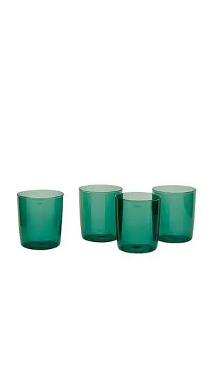 HAWKINS NEW YORK Essential Glassware Set - Peacock