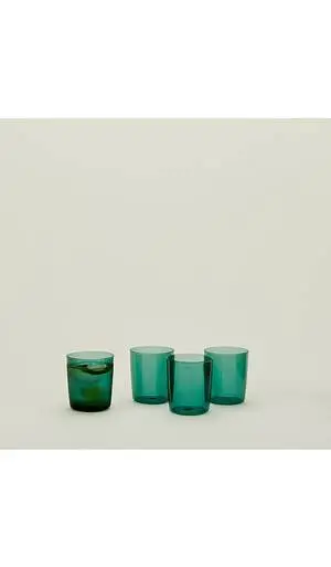 HAWKINS NEW YORK Essential Glassware Set - Peacock