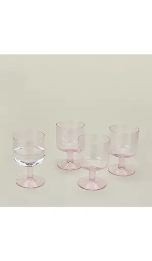 HAWKINS NEW YORK Seeded Glassware Set