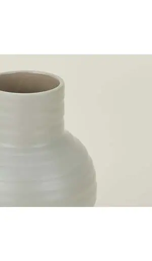 HAWKINS NEW YORK Large Essential Ceramic Vase In Grey