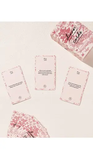 FRIEND OF MINE Dinner Cards In Pink