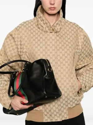 Gucci Borsetto Large Shoulder Bag With Horsebit Detail