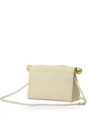 Jacquemus Le Sac Rond Carre Leather Clutch