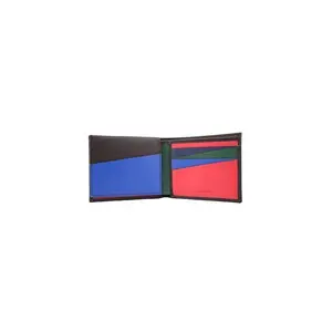 HESTER VAN EEGHEN Blue / Red Dollar Triple Cardholder Mars - Blue/red