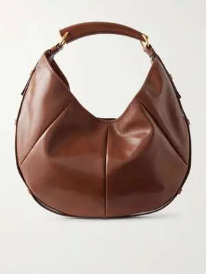 Saint Laurent Mombasa Medium Leather Shoulder Bag