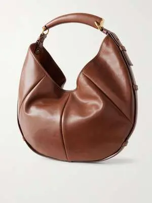 Saint Laurent Mombasa Medium Leather Shoulder Bag