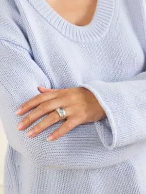LOREN STEWART Gentry Sterlin Silver And Topaz Ring