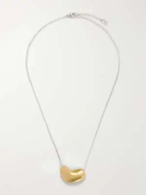 Agmes 18-karat -plated Sterling Silver Pendant Necklace - Gold