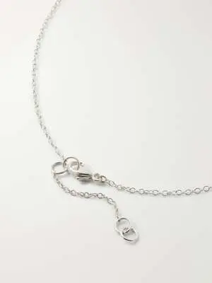 Agmes 18-karat -plated Sterling Silver Pendant Necklace