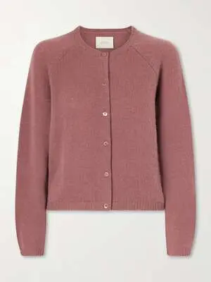 DÔEN DÔEN Peroline Cashmere Cardigan Brick