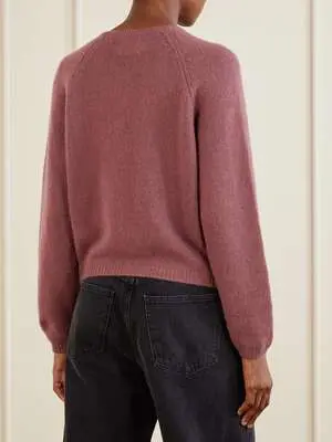 DÔEN Peroline Cashmere Cardigan - Brick