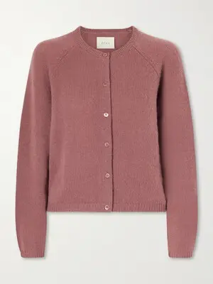 DÔEN Peroline Cashmere Cardigan - Red