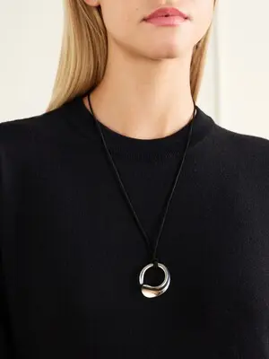 Agmes Marta Sterling Pendant Necklace - Silver
