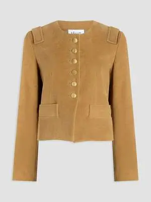 CALLAS MILANO Aubrey Cropped Jacket - Camel