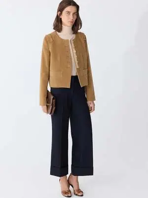 CALLAS MILANO Aubrey Cropped Jacket
