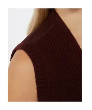 Max Mara V-neck Button-up Gilet