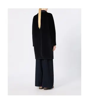 Max Mara Double Breasted Collared Coat