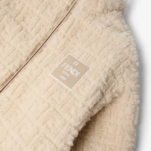 Fendi Ff Logo-jacquard Fleece Jacket