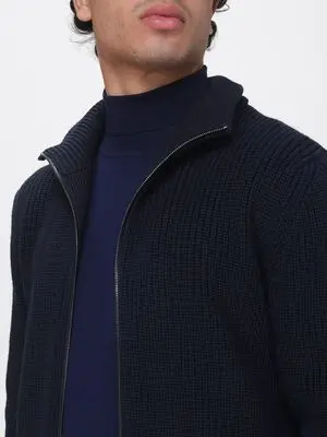 Herno Hooded Zipped Cardigan - Black