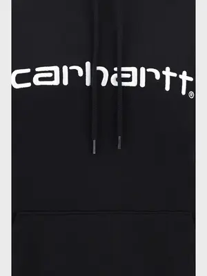 Carhartt Work In Progress Script Logo Kangaroo Hoodie