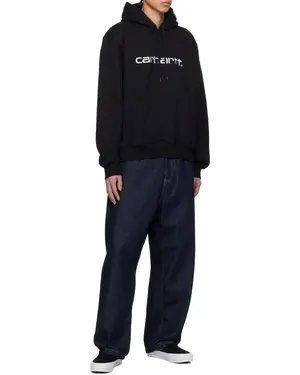 Carhartt Work In Progress Script Logo Kangaroo Hoodie