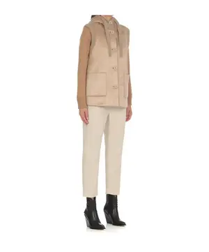 DONDUP Buttoned Straight-leg Trousers