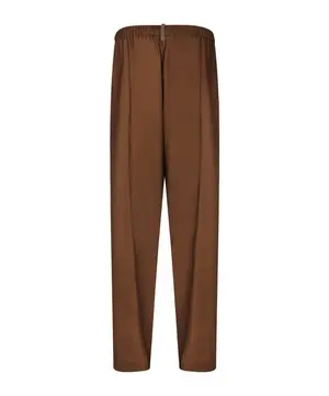 Fabiana Filippi Elasticated-waist Pressed-crease Trousers