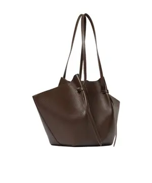 Yuzefi Top-handle Shoulder Bag - Brown