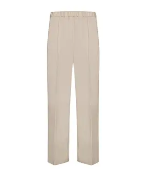 Fabiana Filippi Elastic Waist Creased Trousers - No