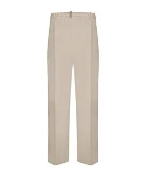 Fabiana Filippi Elastic Waist Creased Trousers