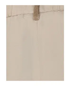 Fabiana Filippi Elastic Waist Creased Trousers