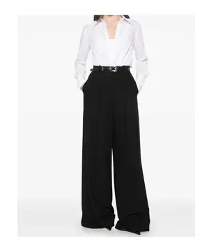 Patrizia Pepe Poplin Bodysuit Shirt