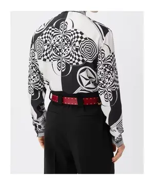 Versace Pattern-printed Long-sleeved Shirt