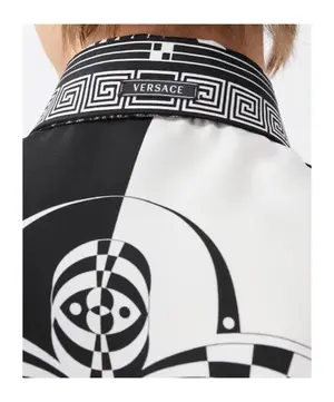 Versace Pattern-printed Long-sleeved Shirt