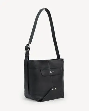 Kenzo Utility' Reversible Bucket Bag In Canvas And Leather