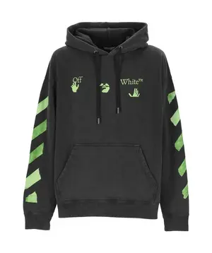 Off-White Long-sleeve Sweatshirt - Black